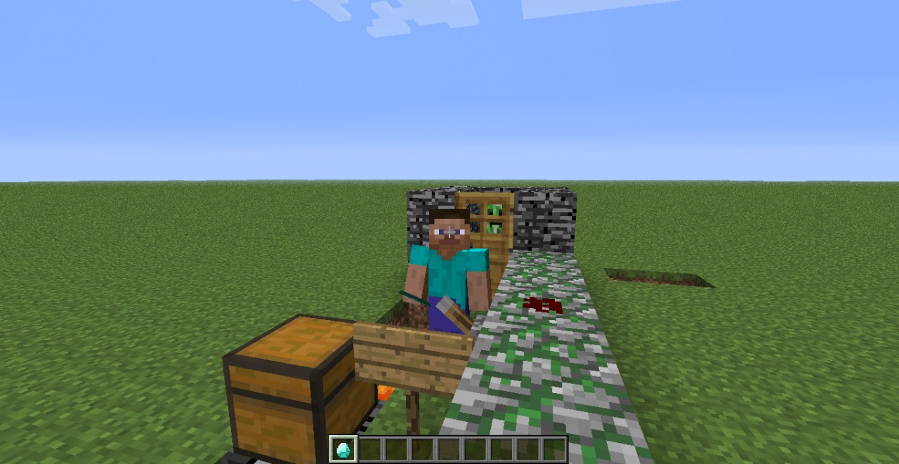 Creeper Run (Temple Run) DEMO Minecraft Map