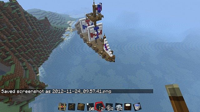 medieval boat Minecraft Map