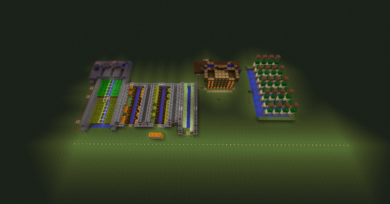 Automated farm Minecraft Map