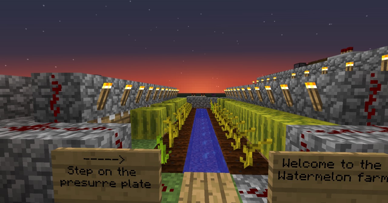 Automated farm Minecraft Map