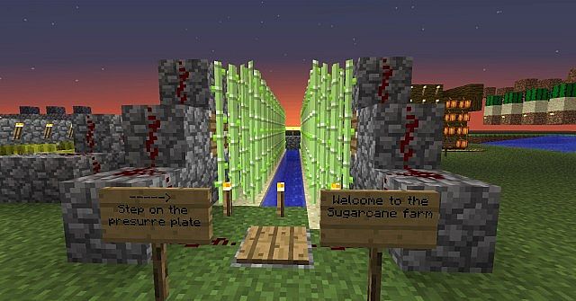 Automated farm Minecraft Map