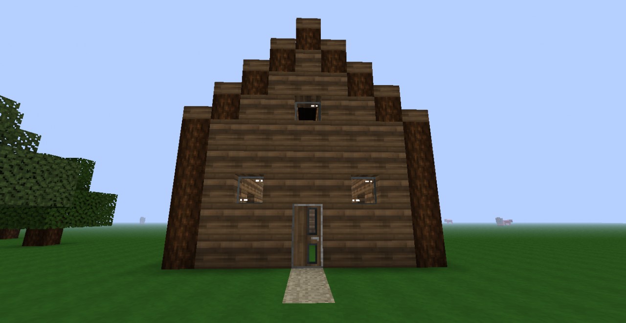 2 Build Barn (Farm part 1) Minecraft Map