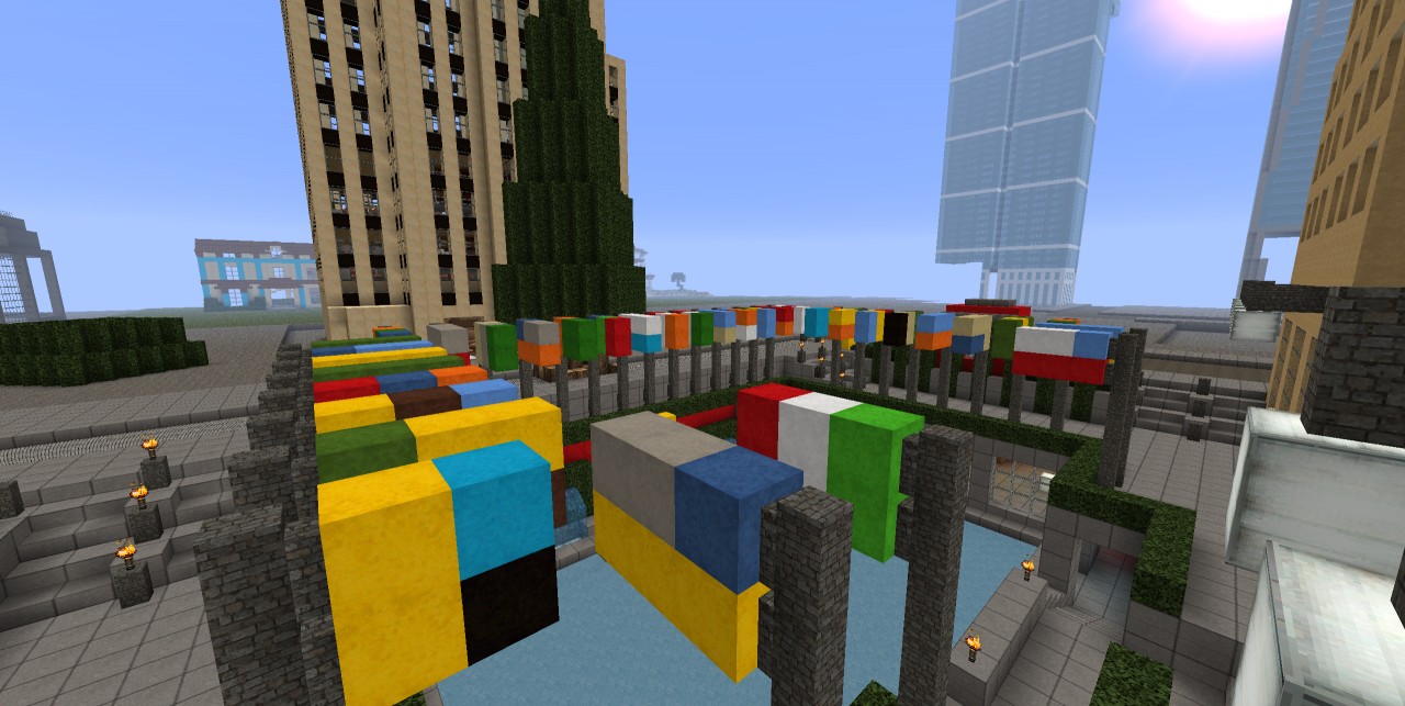 Guntana || Rockefeller Center Minecraft Map