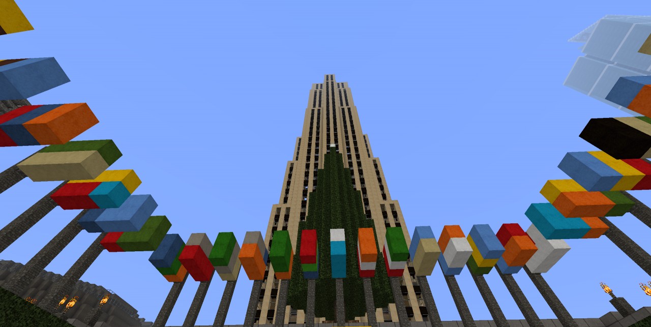 Guntana || Rockefeller Center Minecraft Map