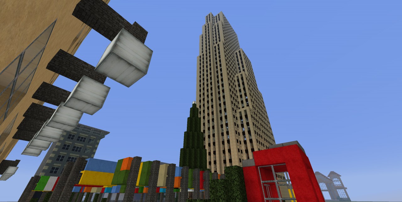 Guntana || Rockefeller Center Minecraft Map