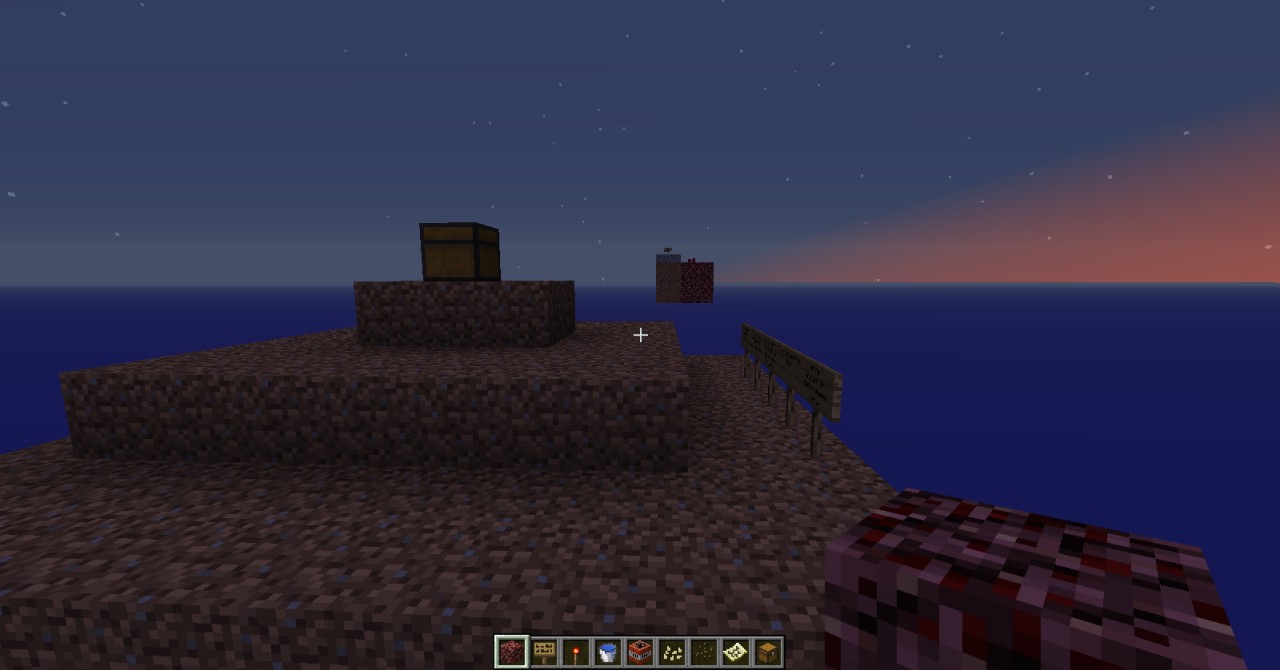 Extreme Skyblock Survival Minecraft Map