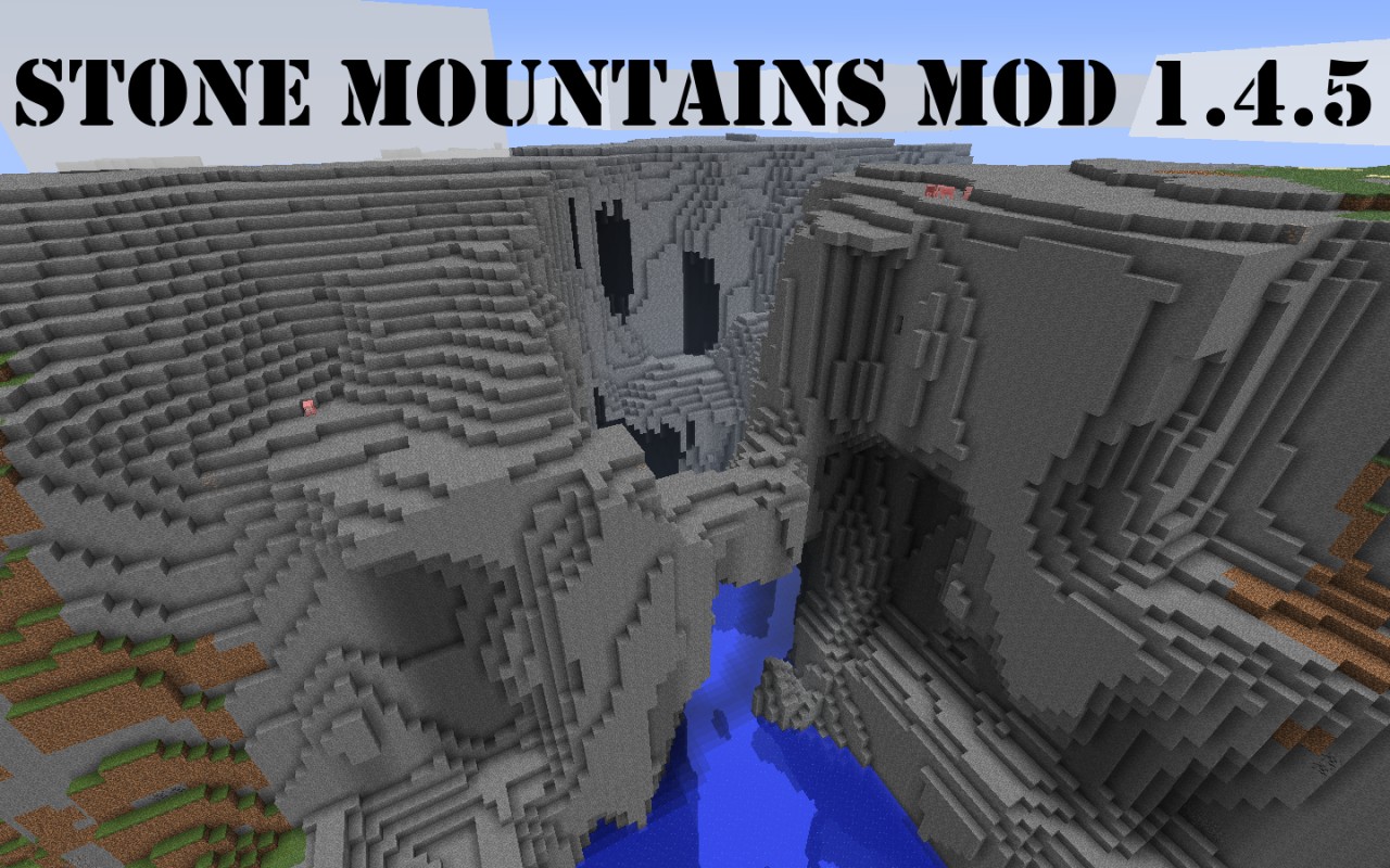 [1.4.5] Stone Mountains Mod [ModLoader] Minecraft Mod