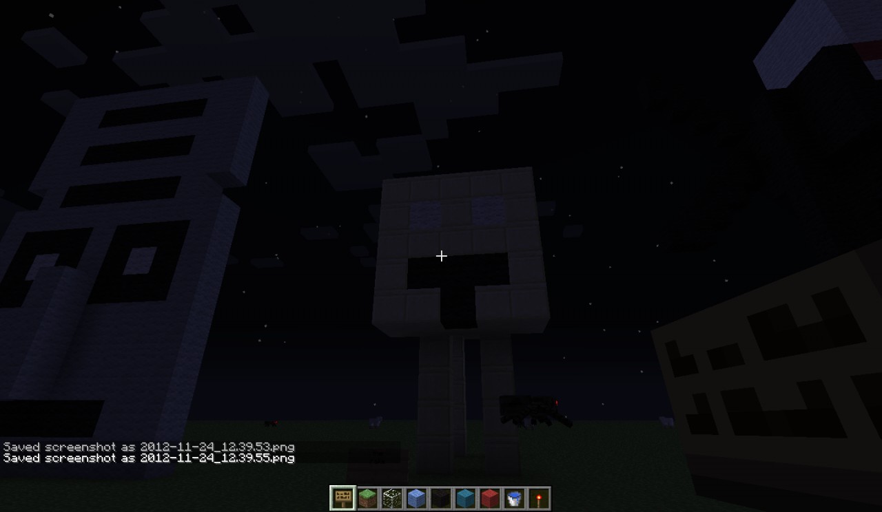 creppy pasta biuld Minecraft Map