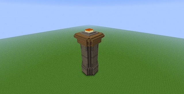 Medieval Beacon Tower Minecraft Map