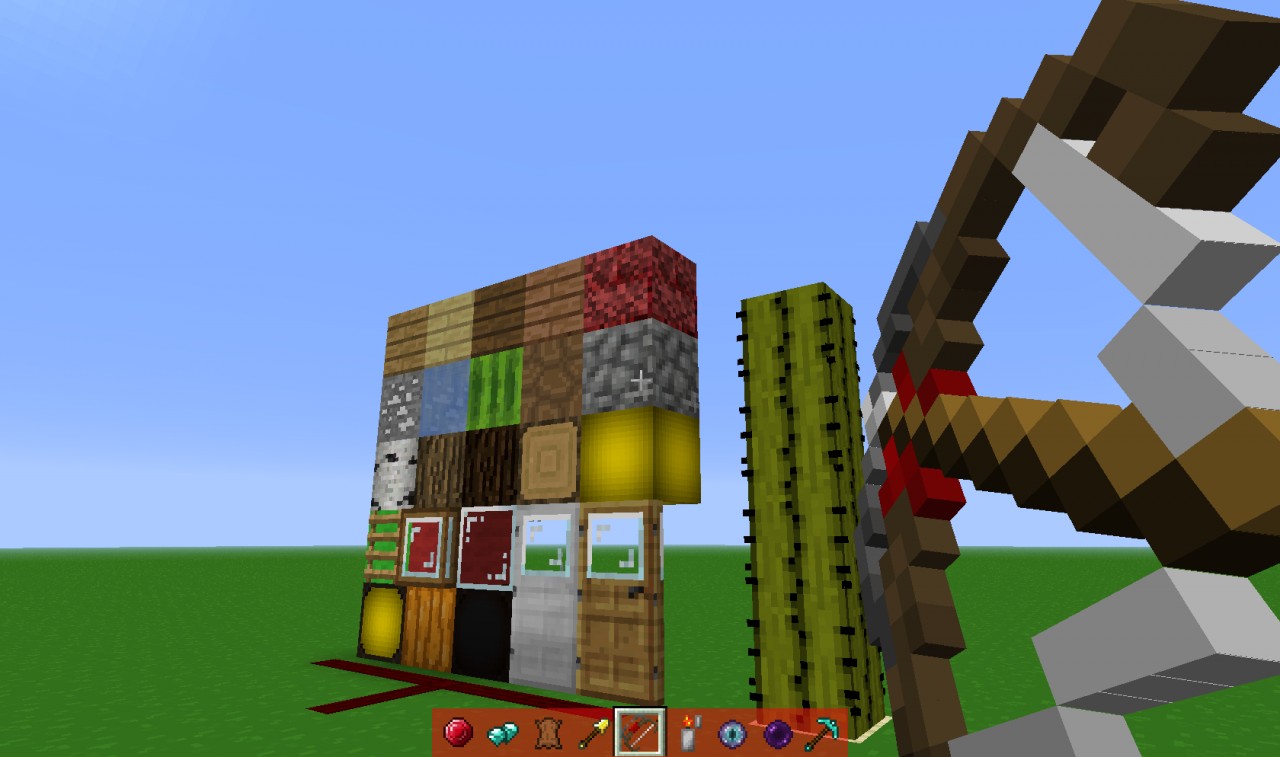 "Blocky World" BlockyTNT texturepack. Minecraft Texture Pack