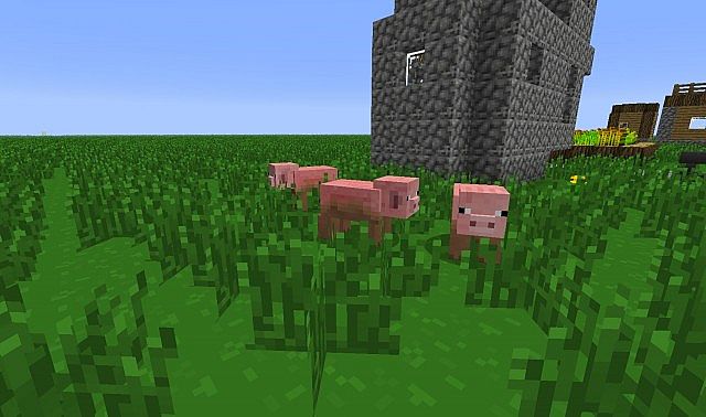 "Blocky World" BlockyTNT texturepack. Minecraft Texture Pack