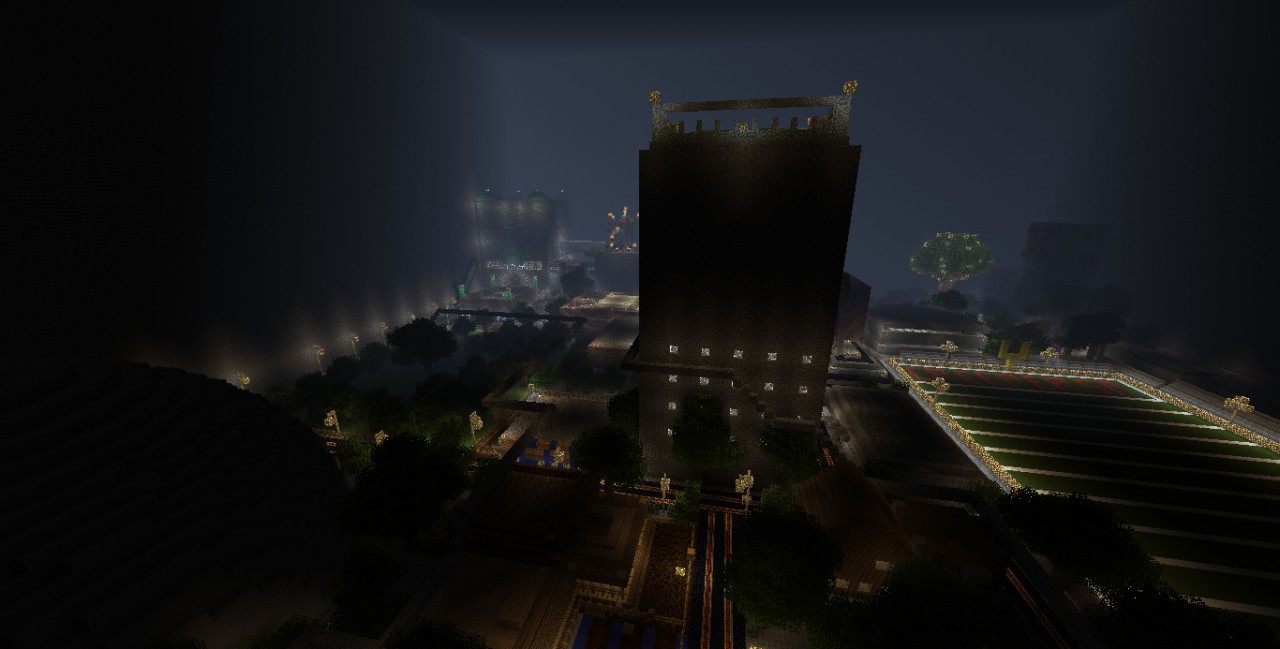 THE NEW! Polis-Langdon Map by XEros12251 (The Hardcore City) Minecraft Map