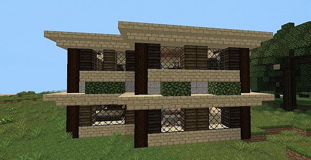 Tuscan/Stucco/Modern Home Minecraft Map