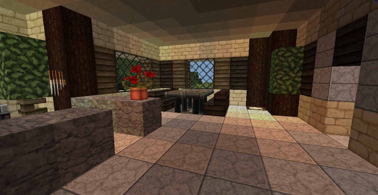 Tuscan/Stucco/Modern Home Minecraft Map