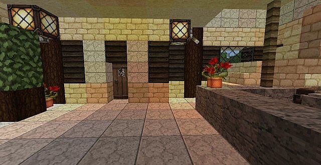 Tuscan/Stucco/Modern Home Minecraft Map