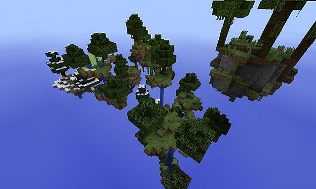 Sky Islands Minecraft Map
