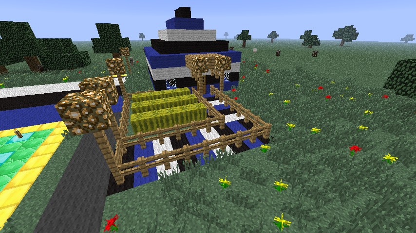 Estonian Flag & House Minecraft Map