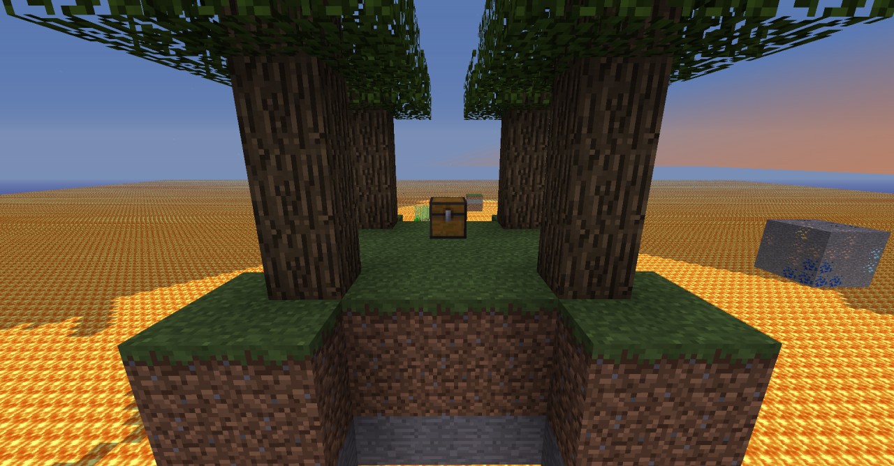 Platform Survival Minecraft Map