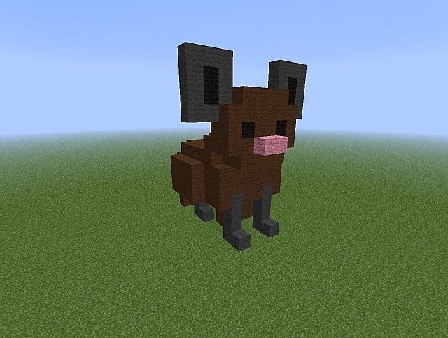 3D Hamster Minecraft Map