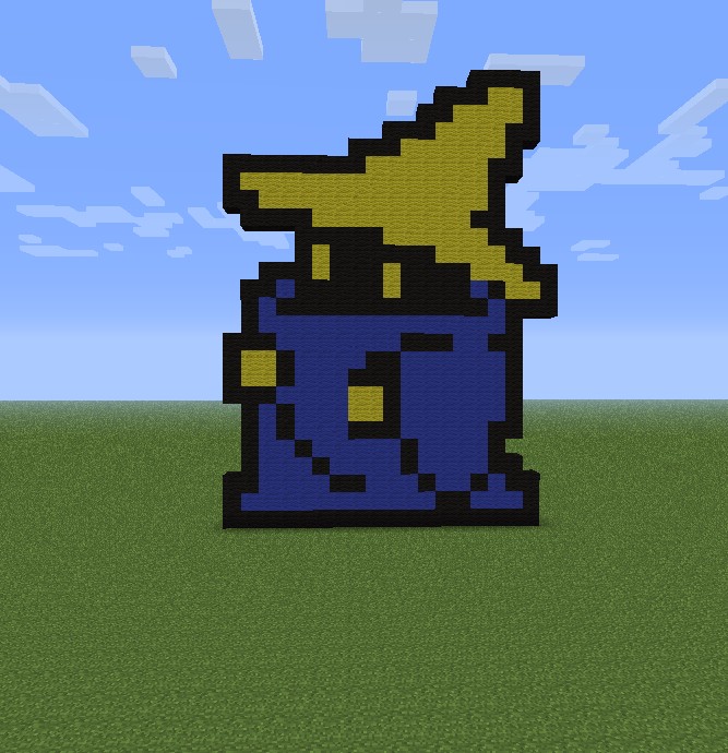 Pixel Art Minecraft Map