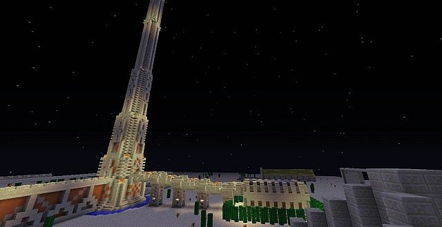 Egyptian spire Minecraft Map