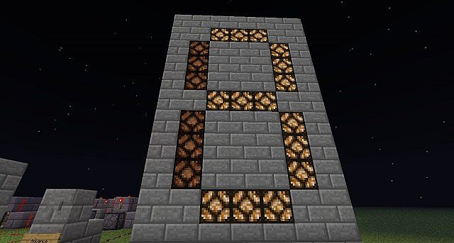 7 Segment Hex and Binary Counter Minecraft Map