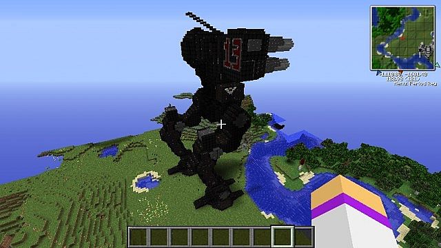 Black Raven MechWarrior Minecraft Map