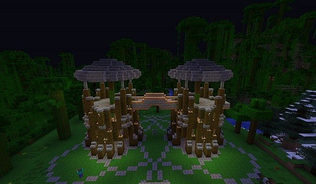 Abondoned Jungle Towers Minecraft Project Minecraft Map