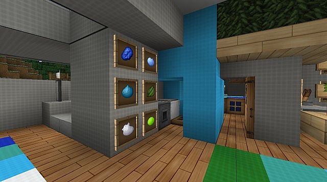 [Modern] Blue Summers - Simple Lakeside Home Minecraft Map