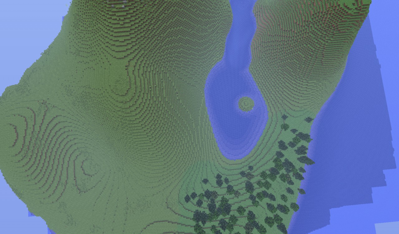 Island first worldpainter finish Minecraft Map