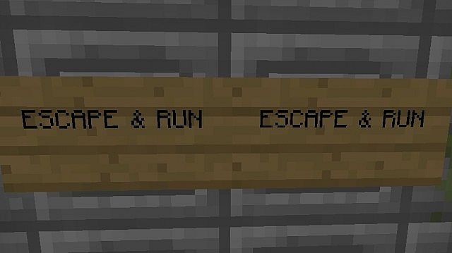 Escape & Run PL/ENG Minecraft Map