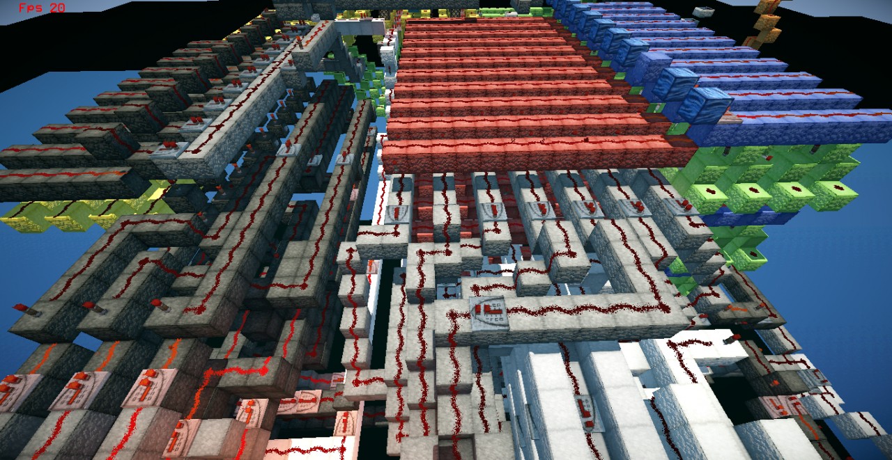 key Pad Redstone system Minecraft Map