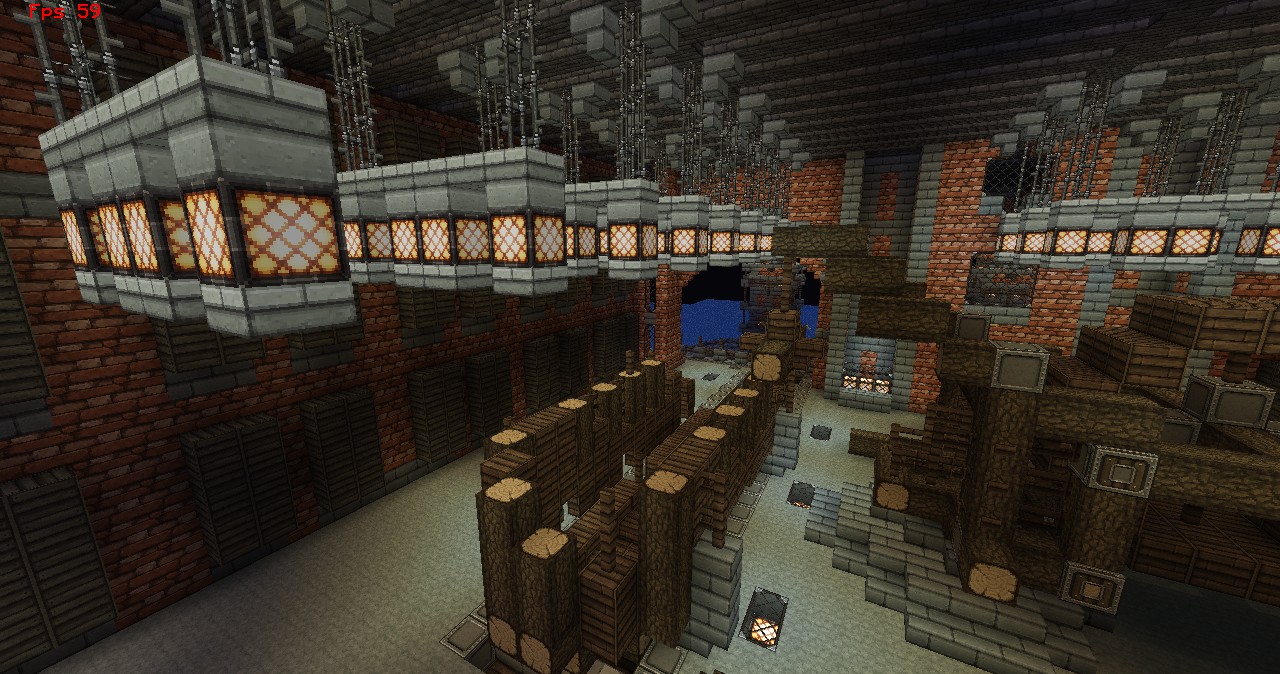 factory built in creative-node server. Minecraft Map