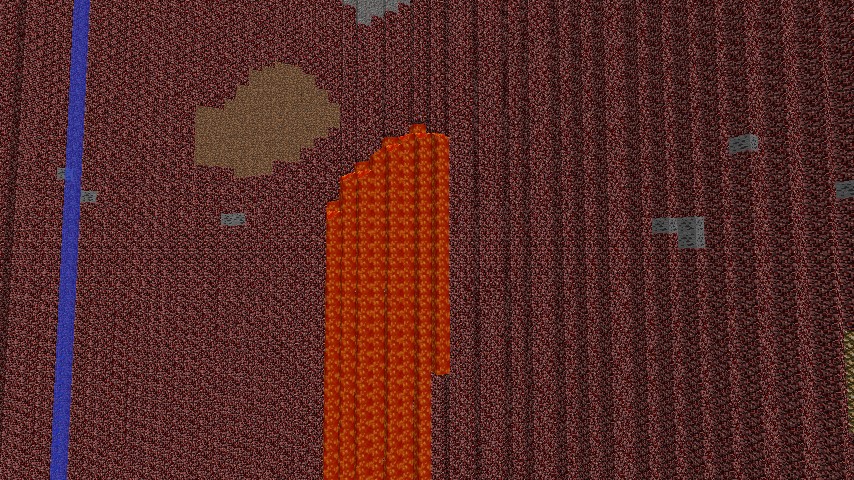 Nether hole Minecraft Map