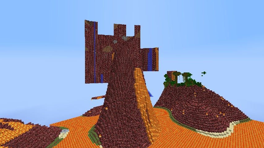 Nether hole Minecraft Map