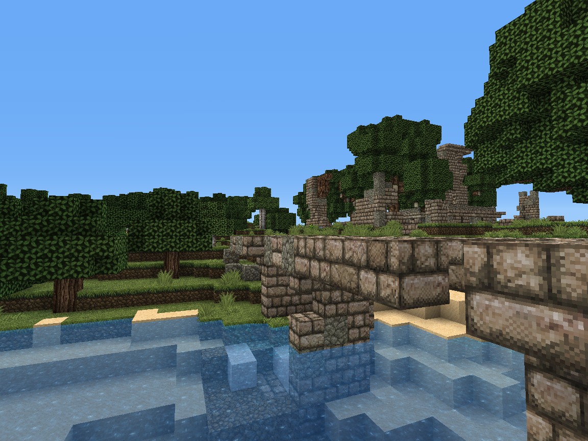 Ruins in the world Minecraft Map