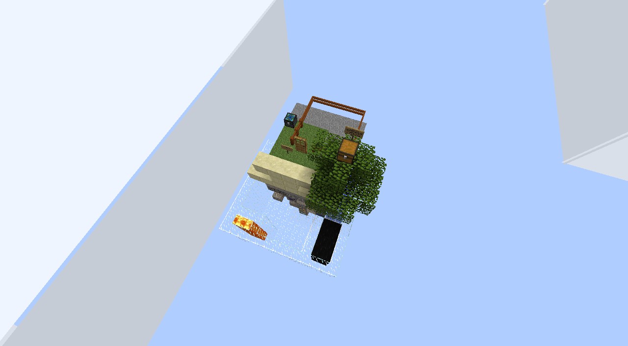 Skyblocks map for tekkit Minecraft Map