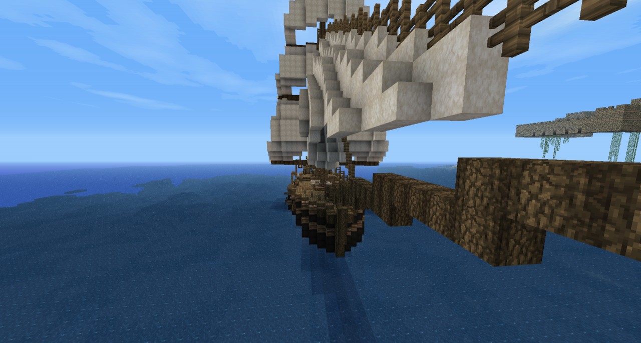 'Xiphias' Bermuda Sloop Minecraft Map