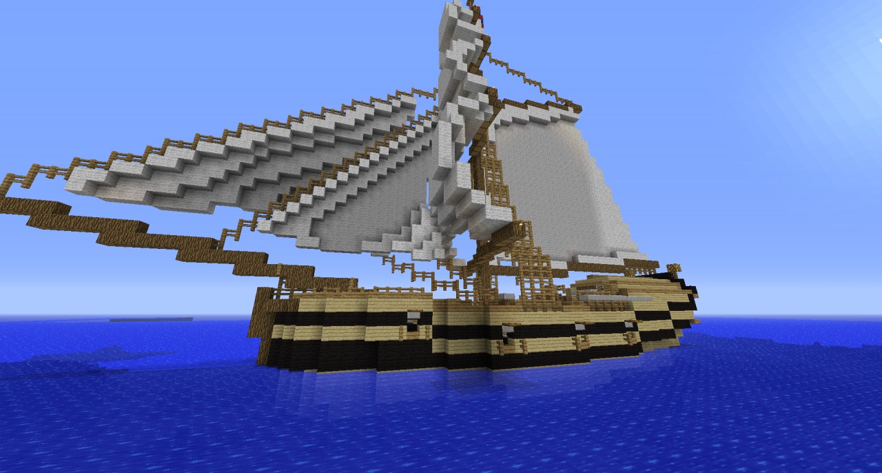 'Xiphias' Bermuda Sloop Minecraft Map