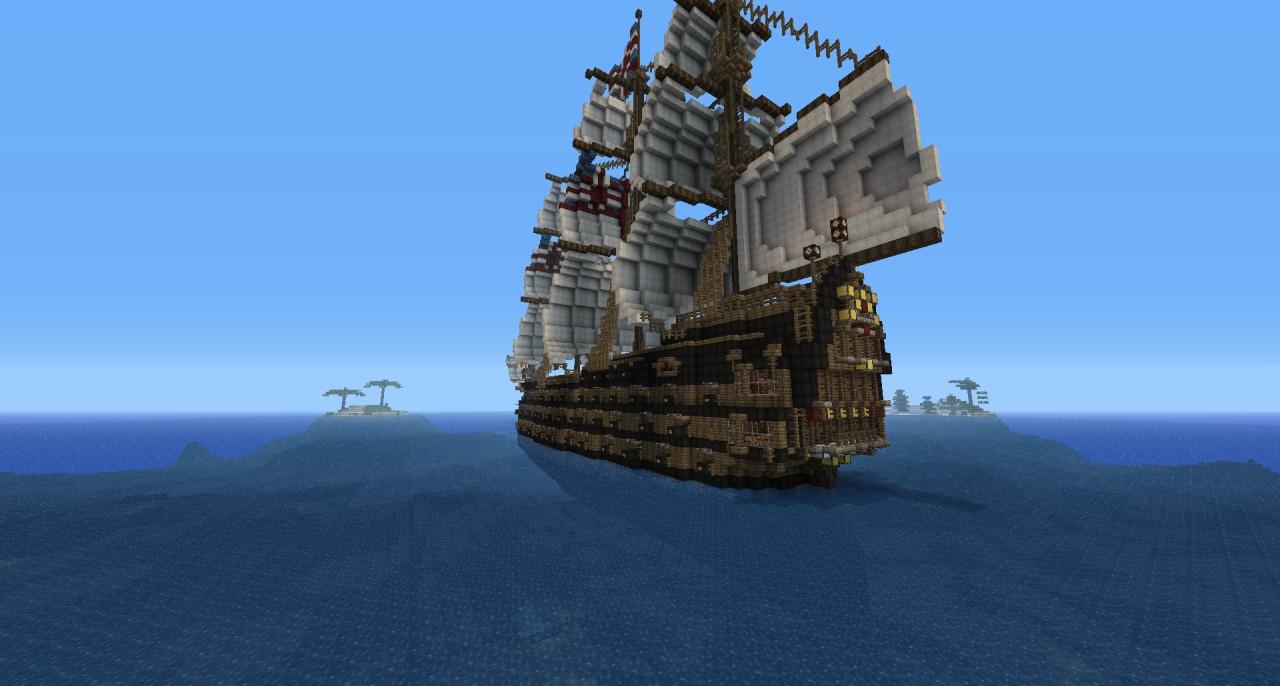 1st Rate Ship-of-the-line Minecraft Map
