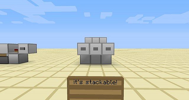 compact stackable monostable curcuit. Minecraft Map