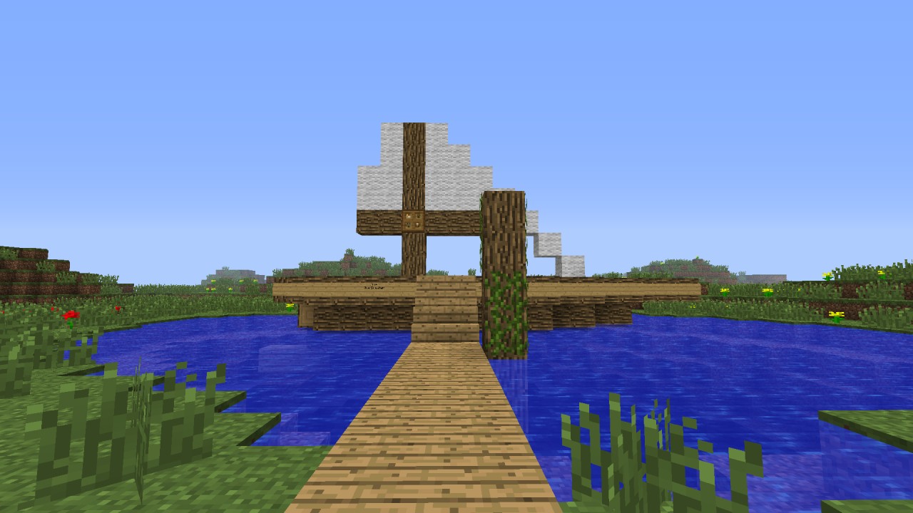 Random Buildings and Other Structures Minecraft Map