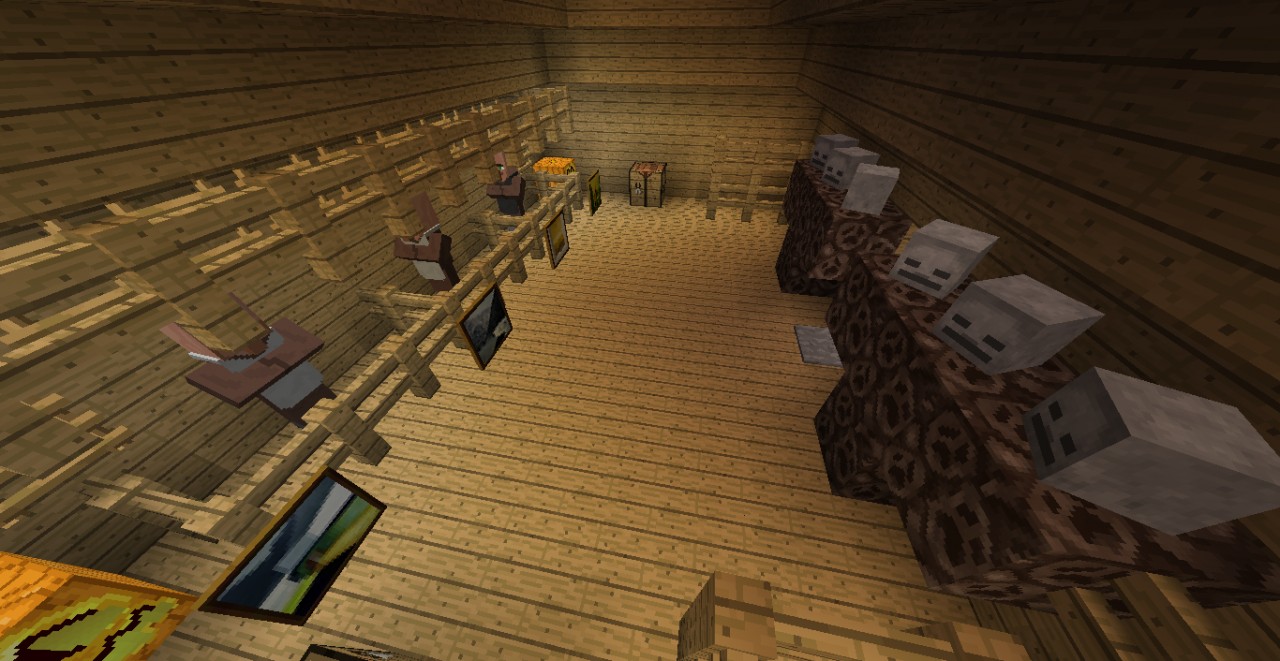 The Nightmare (zombie custom map) [texture] {skins} Minecraft Map