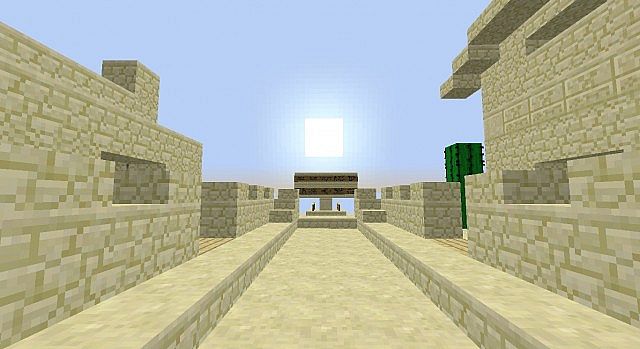 Foutaineville - The Desert Oasis City Minecraft Map