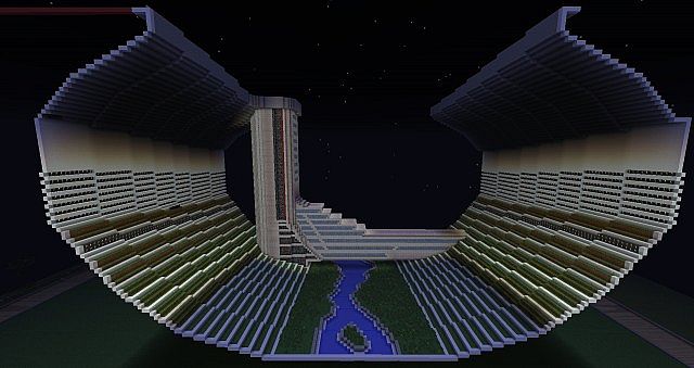 mass effect 3 citadel presidium commons Minecraft Map