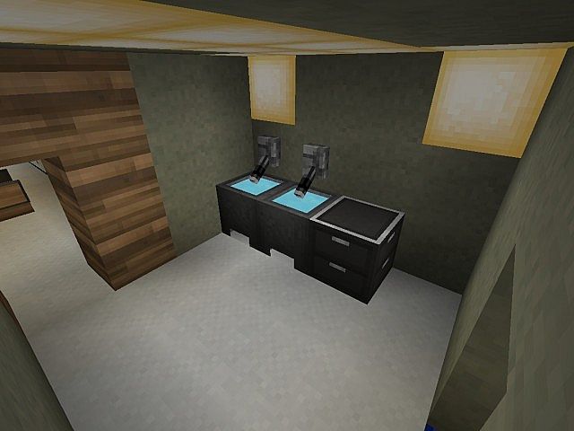 Modern house Minecraft Map