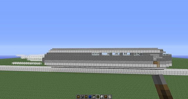 Hover train Minecraft Map