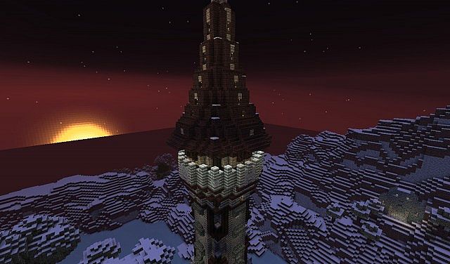 Southern castle- White fleece society. Minecraft Map