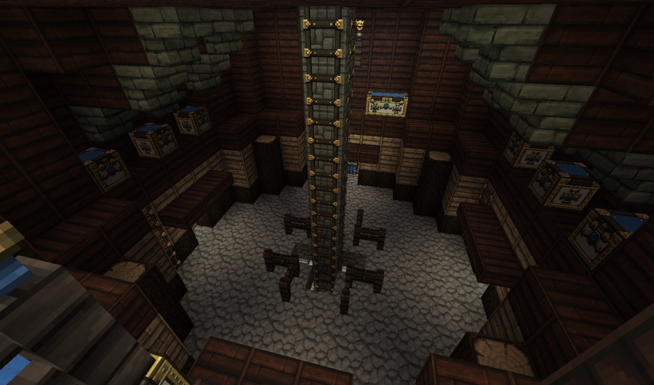 Southern castle- White fleece society. Minecraft Map