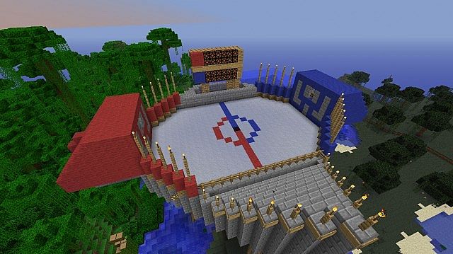 Spleef Arena Minecraft Map